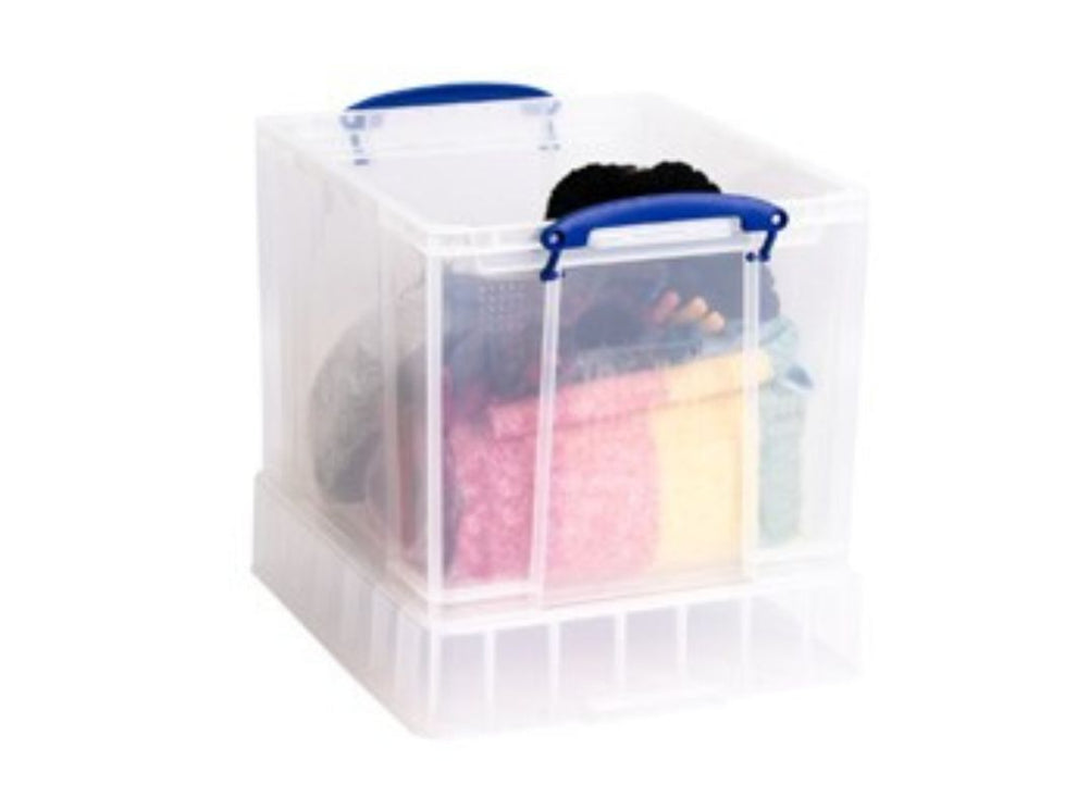 25.7 Litre XL Clear Really Useful Box - Vinyl, LP, Record Storage – Really Useful Boxes Australia