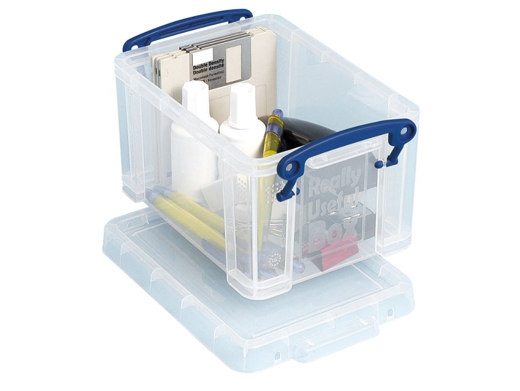 1.6 Litre Clear Really Useful Box – Really Useful Boxes Australia