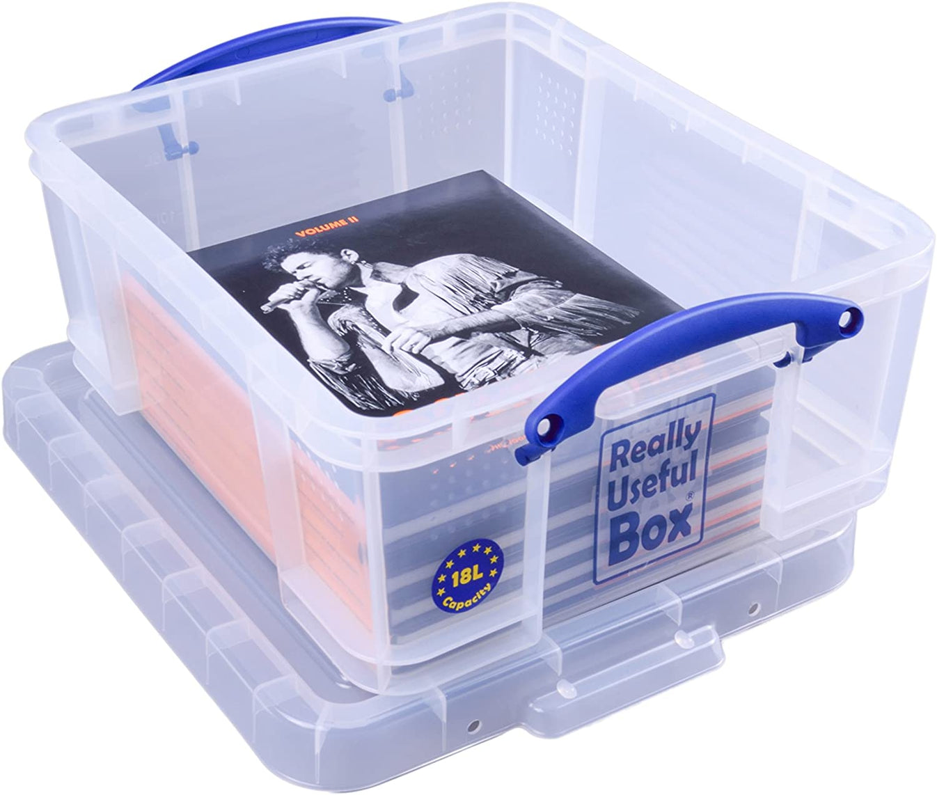 18 Litre Clear Really Useful Box – Really Useful Boxes Australia