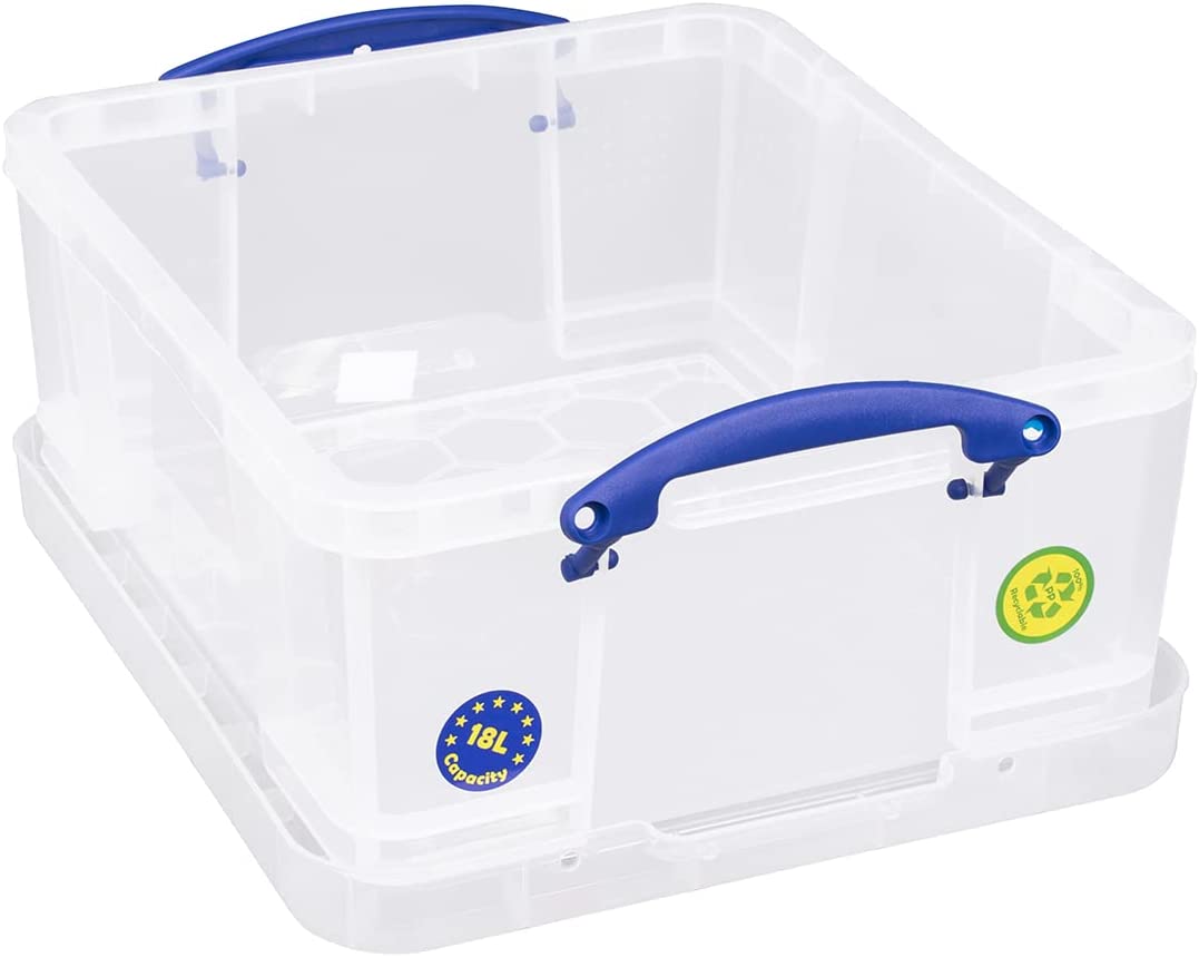 18 Litre Clear Really Useful Box – Really Useful Boxes Australia