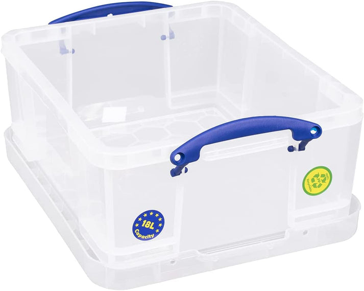 18 Litre Clear Really Useful Box – Really Useful Boxes Australia