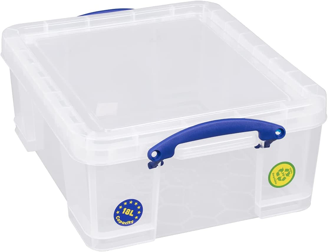 18 Litre Clear Really Useful Box – Really Useful Boxes Australia
