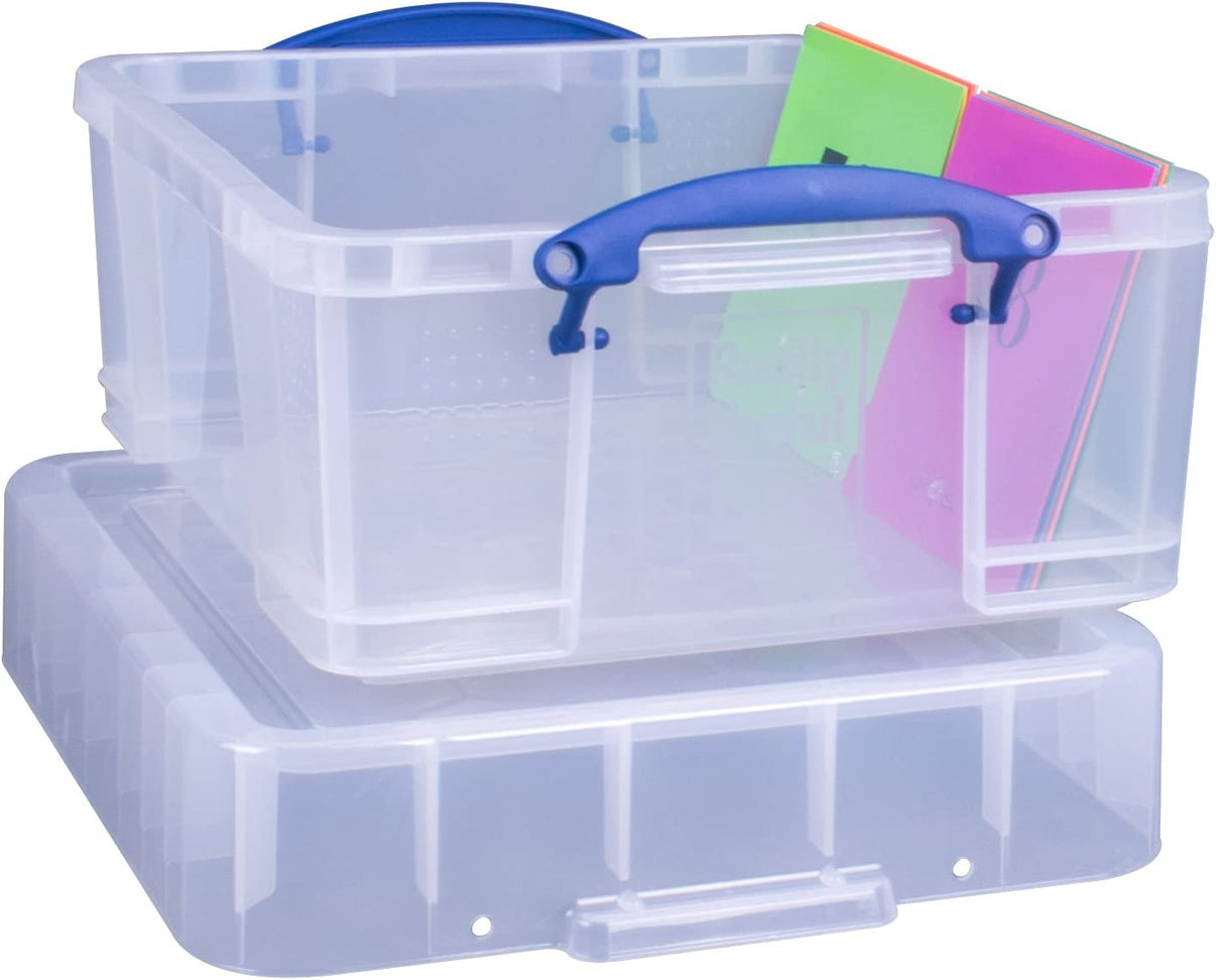 18 Litre XL Clear Really Useful Box – Really Useful Boxes Australia