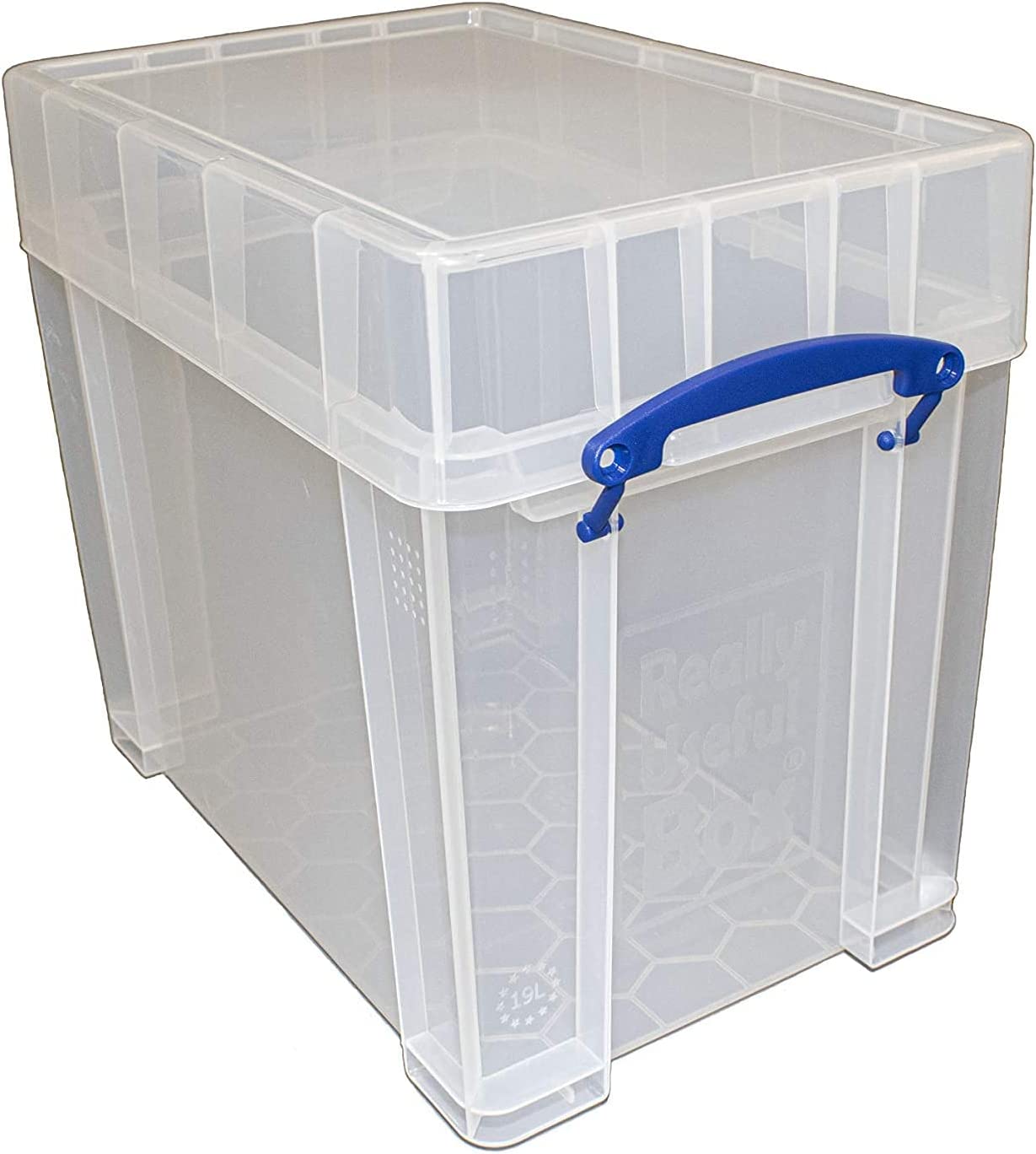 19 Litre XL Clear Really Useful Box - Vinyl, LP, Record Storage – Really Useful Boxes Australia