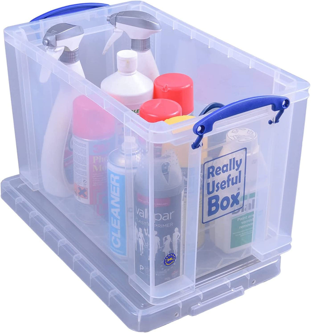 24 Litre Clear Really Useful Box – Really Useful Boxes Australia