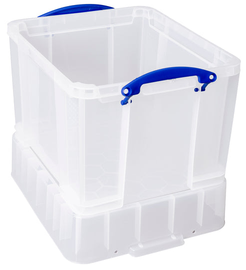35 Litre XXL Clear Really Useful Box - Vinyl, LP, Record Storage – Really Useful Boxes Australia