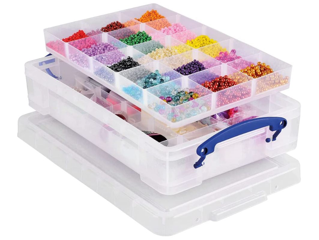 4 Litre Clear Really Useful Box with Hobby Box Pack - Pack of 2 boxes ...