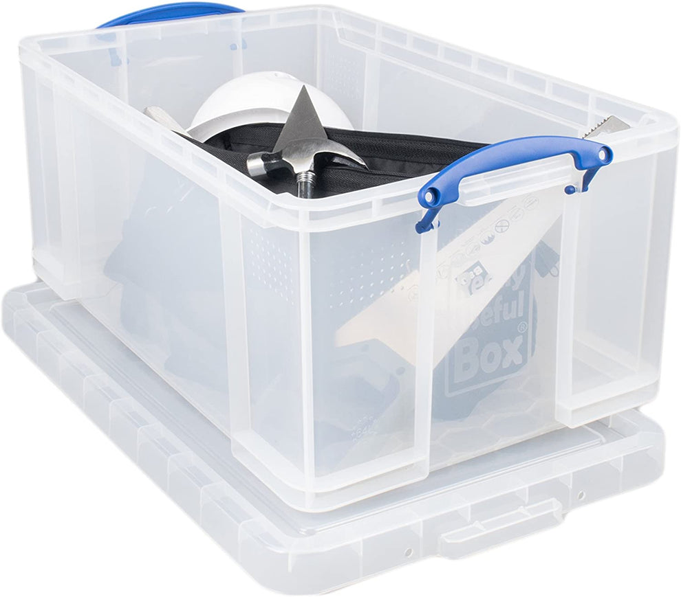 64 Litre Clear Really Useful Box – Really Useful Boxes Australia