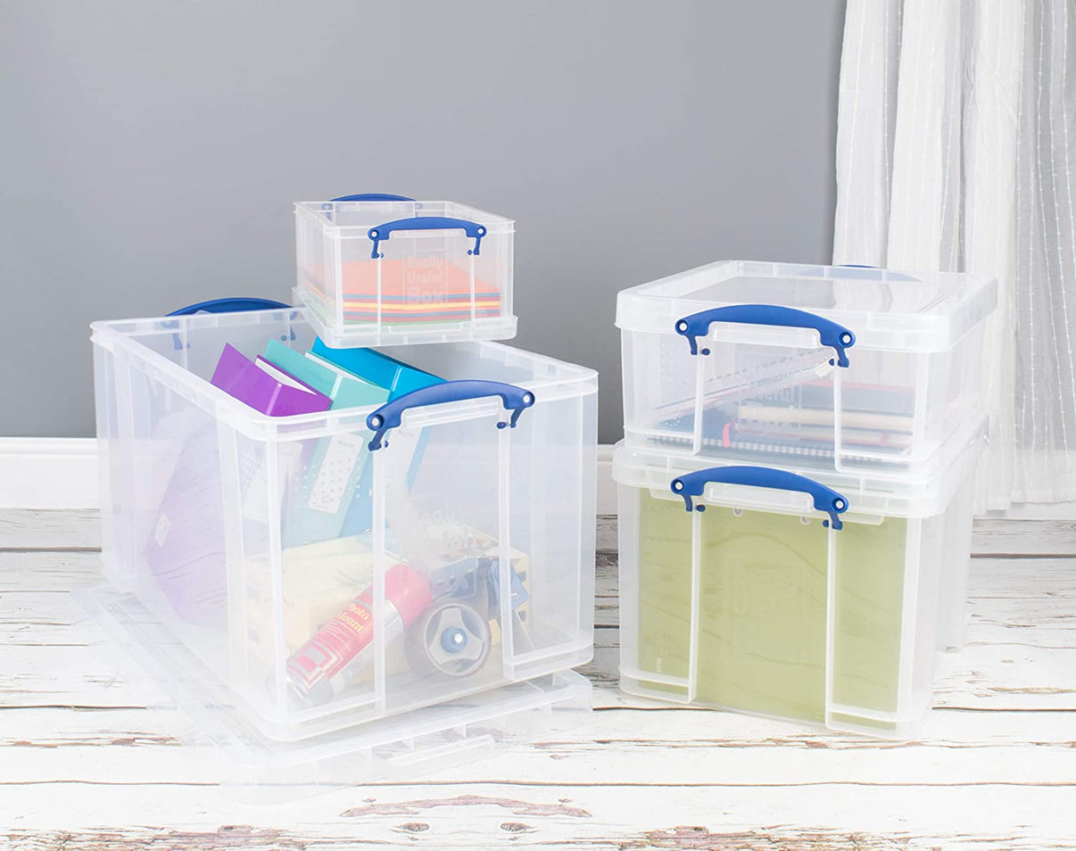 84 Litre Clear Really Useful Box – Really Useful Boxes Australia