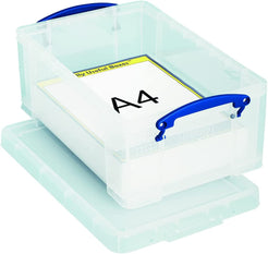 9 Litre Clear Really Useful Box – Really Useful Boxes Australia