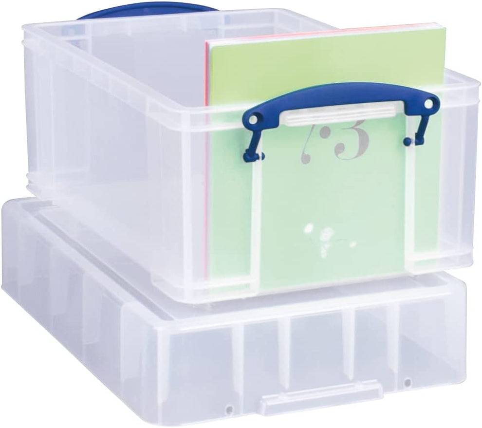 9 Litre XL Clear Really Useful Box – Really Useful Boxes Australia